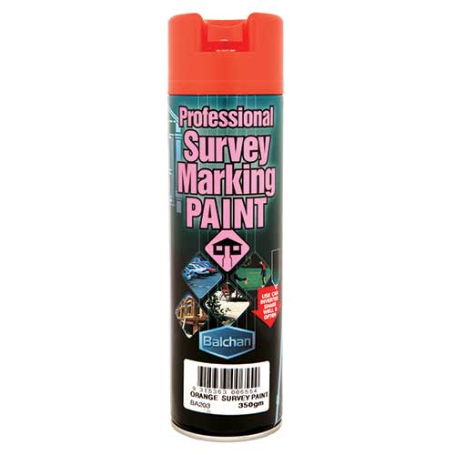 Balchan Survey Marking Paint Brilliant Orange 350gm